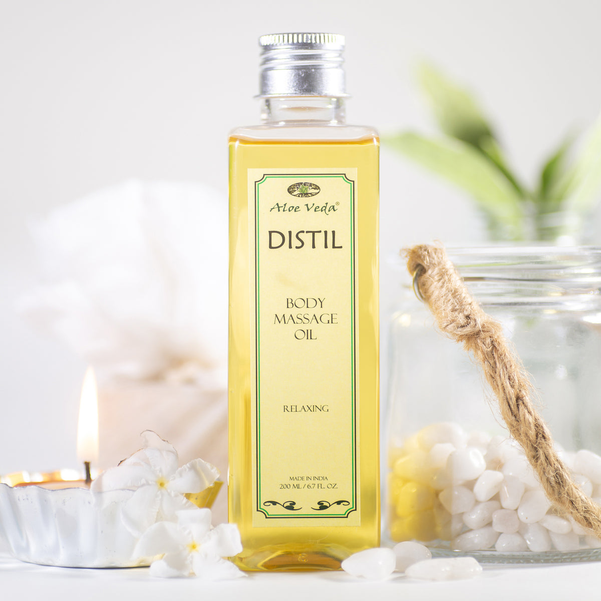 Body Massage Oil (Relaxing) | Aloe Veda